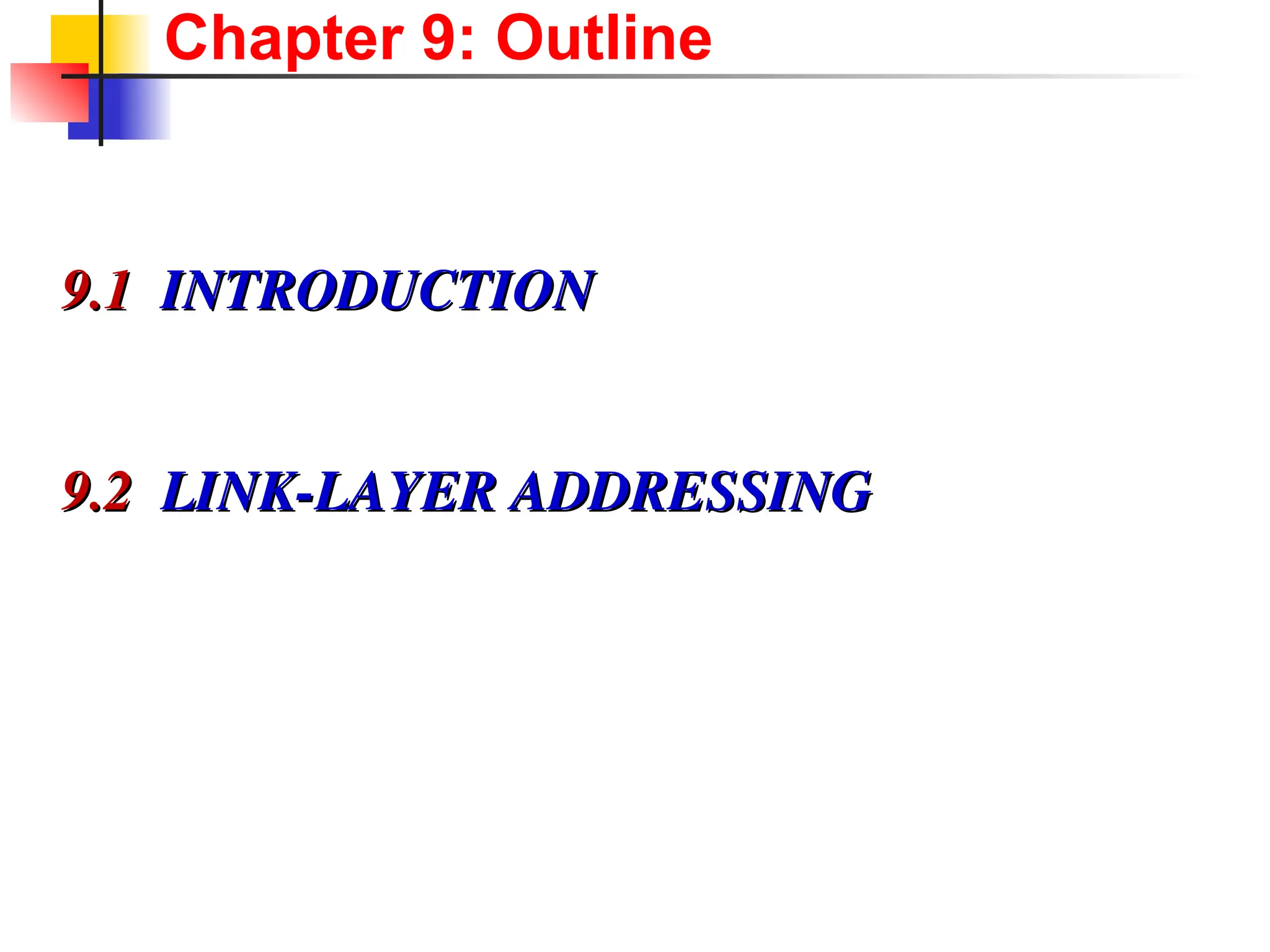 Chapter 9 computer networks an introduction | PPT