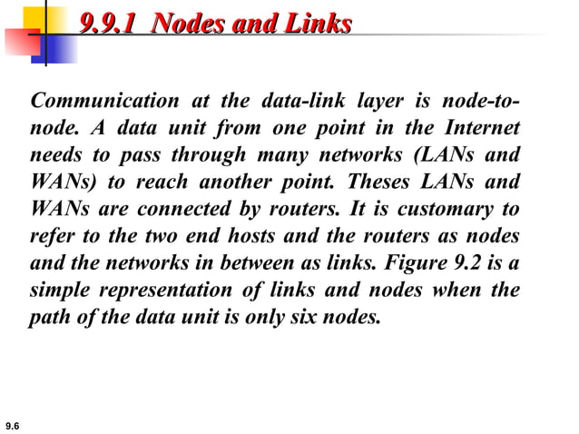 Chapter 9 computer networks an introduction | PPT