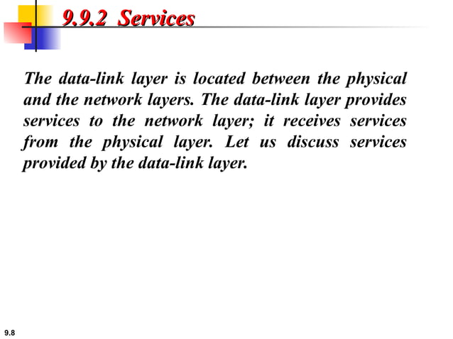 Chapter 9 computer networks an introduction | PPT