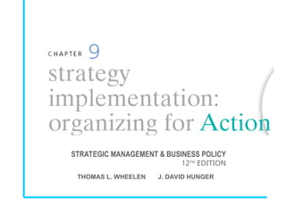 CHAPTER 9 Strategy Implementation: Organizing for Action | PPT