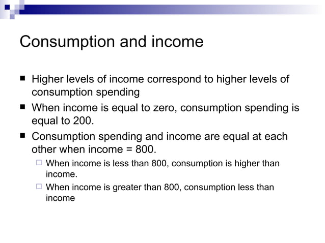 national income determination | PPT | Stocks and Bonds | Personal Investing