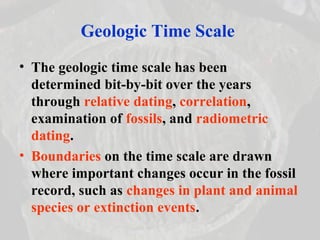 Ch09 geologic time_fall2007 (1) | PPT