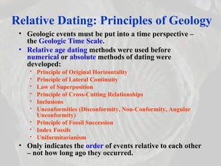 Ch09 geologic time_fall2007 (1) | PPT