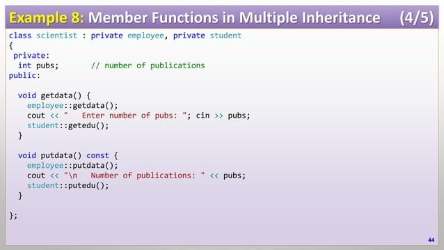 Object Oriented Programming using C++: Ch09 Inheritance.pptx