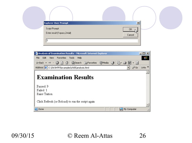 JavaScript Control Statements I | PPT | Web Development | Internet