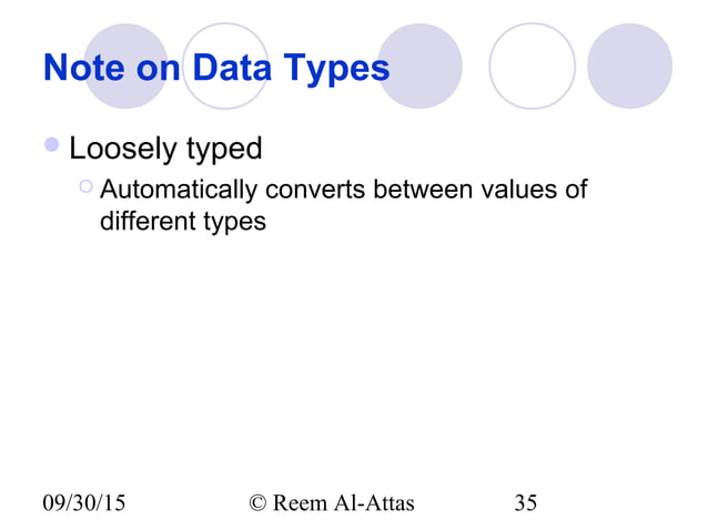JavaScript Control Statements I | PPT