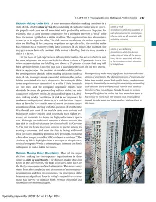 Ch09 managing decision making and problem solving | PDF