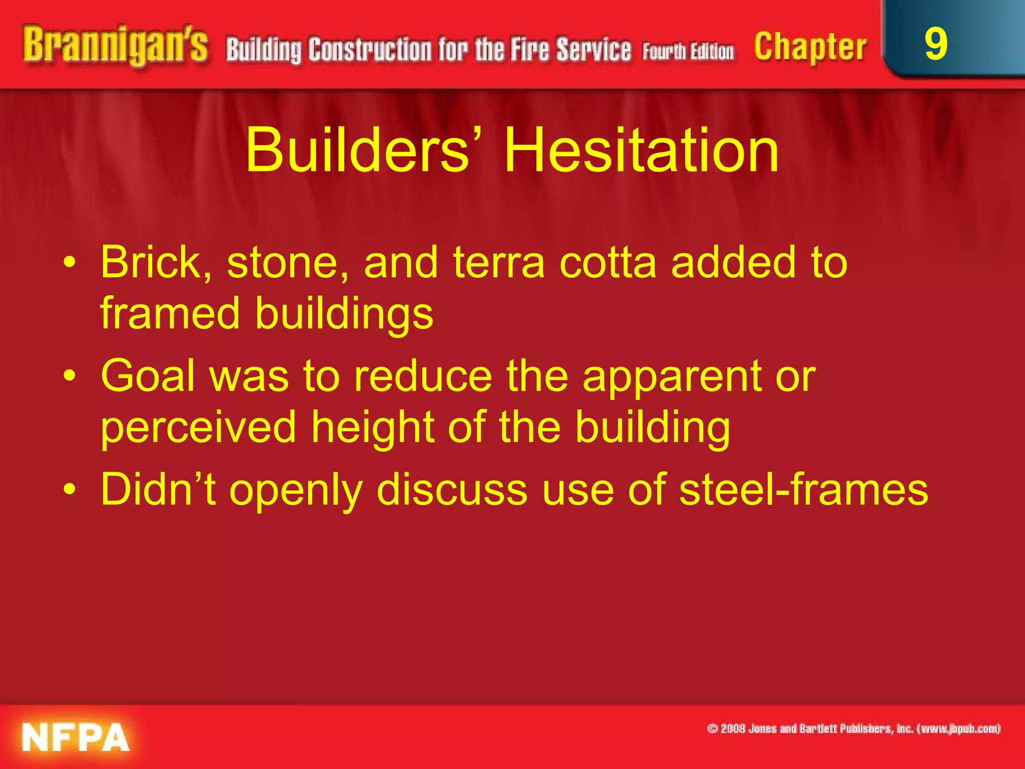 Ch 9 Noncombustible Construction | PPT