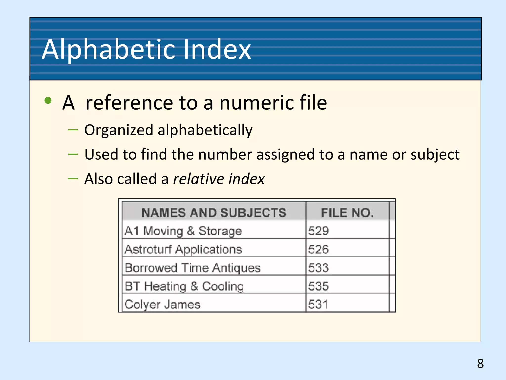 Ch09 records management | PPT