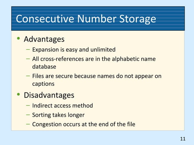 Ch09 records management | PPT