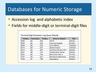 Ch09 records management | PPT