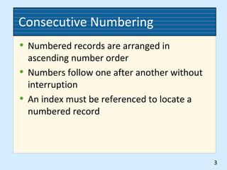Ch09 records management | PPT