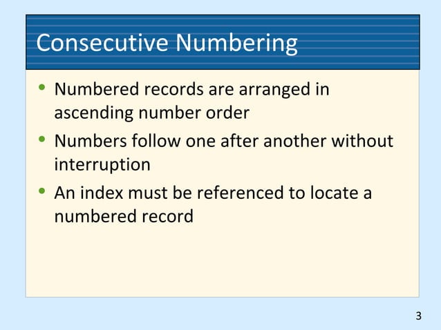 Ch09 records management | PPT