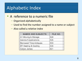 Ch09 records management | PPT