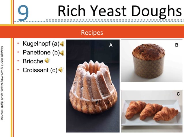 Ch09 rich yeast doughs | PPT