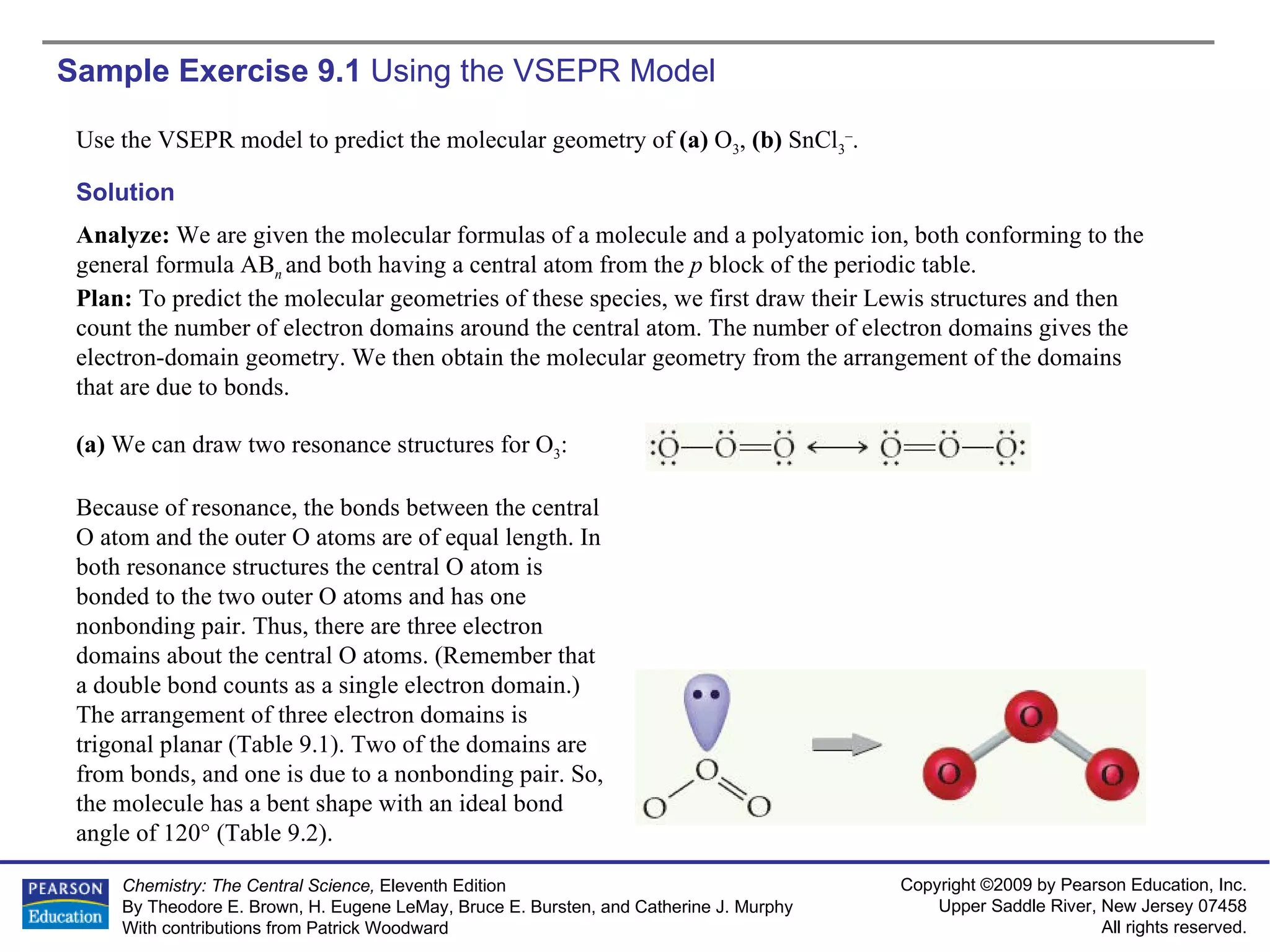 AP Chemistry Chapter 9 Sample Exercise | PPT