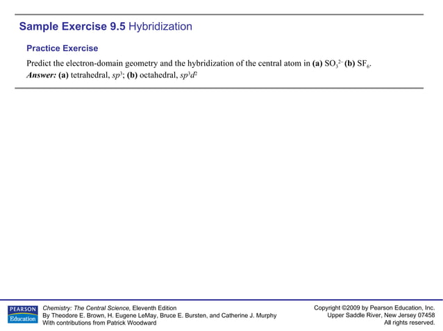 AP Chemistry Chapter 9 Sample Exercise | PPT