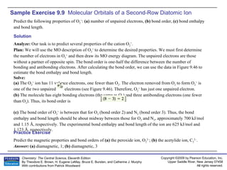 AP Chemistry Chapter 9 Sample Exercise | PPT