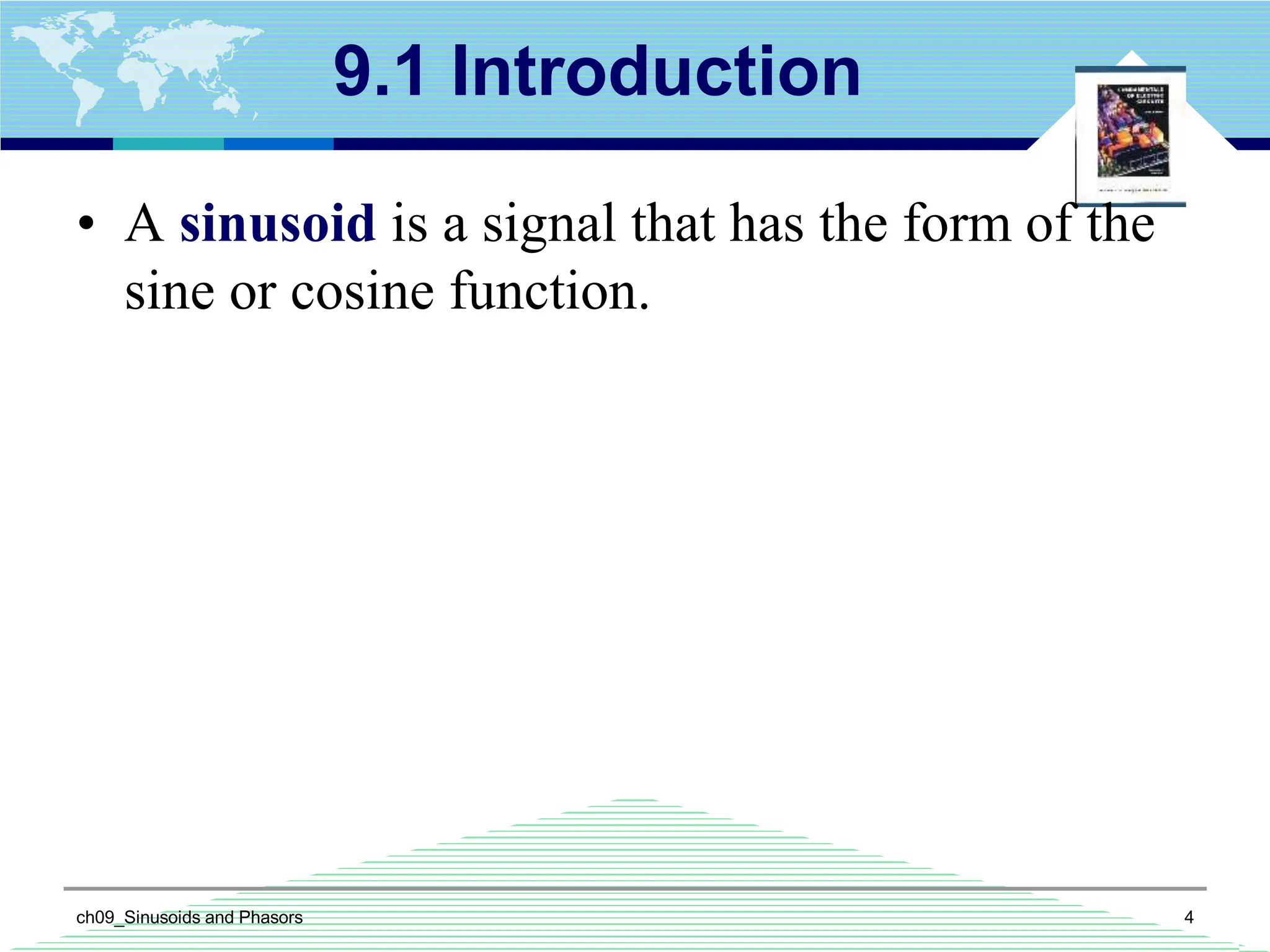 ch09 Sinusoids and Phasors.pdf Sinusoids | PDF