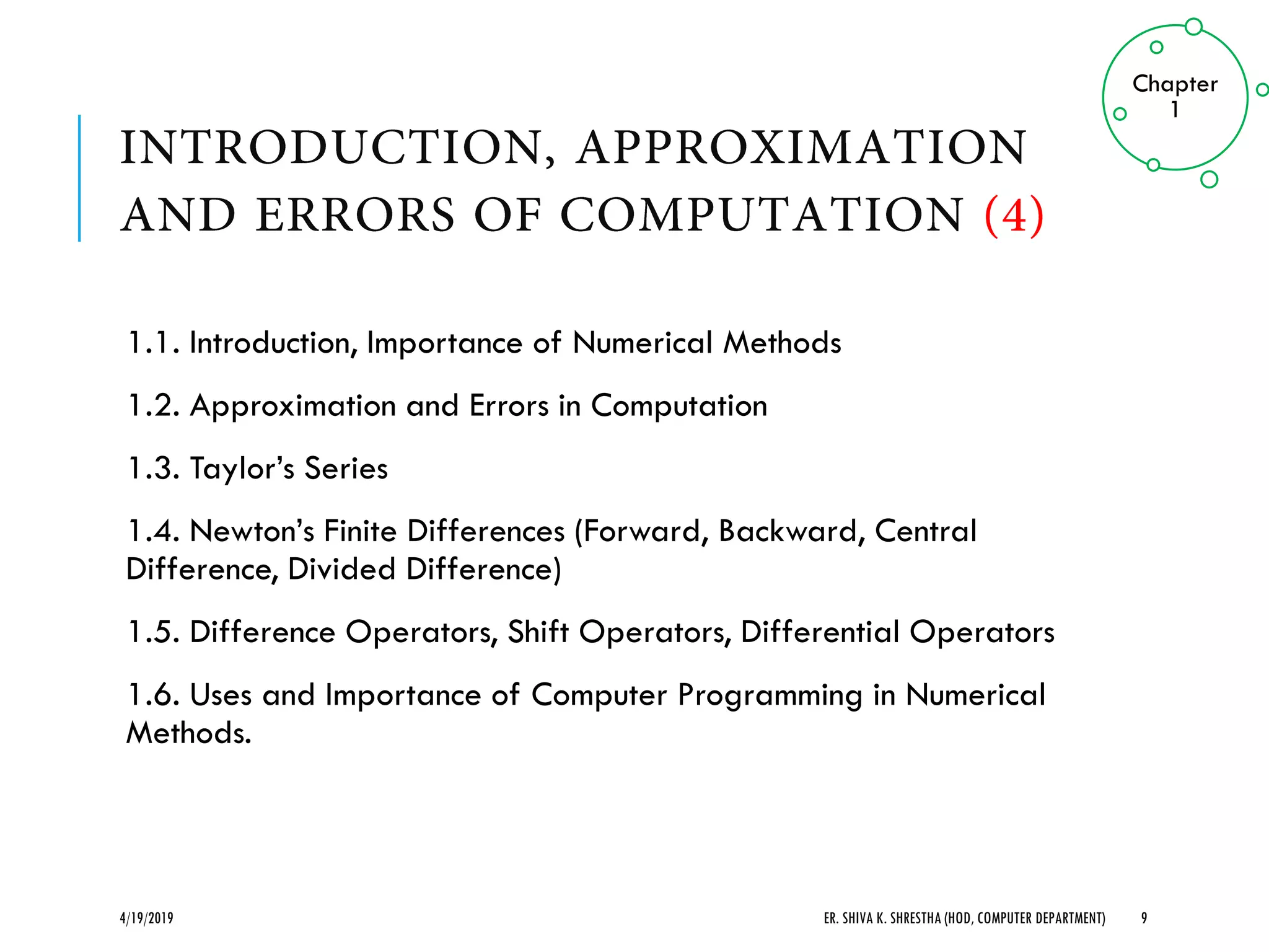 Numerical Computing | PDF | Physics | Science