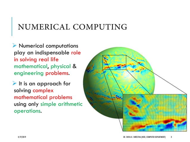 Numerical Computing | PDF | Physics | Science