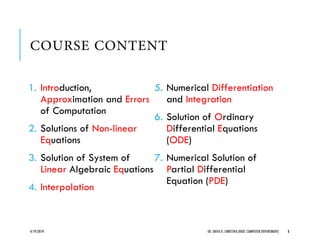 Numerical Computing | PDF | Physics | Science