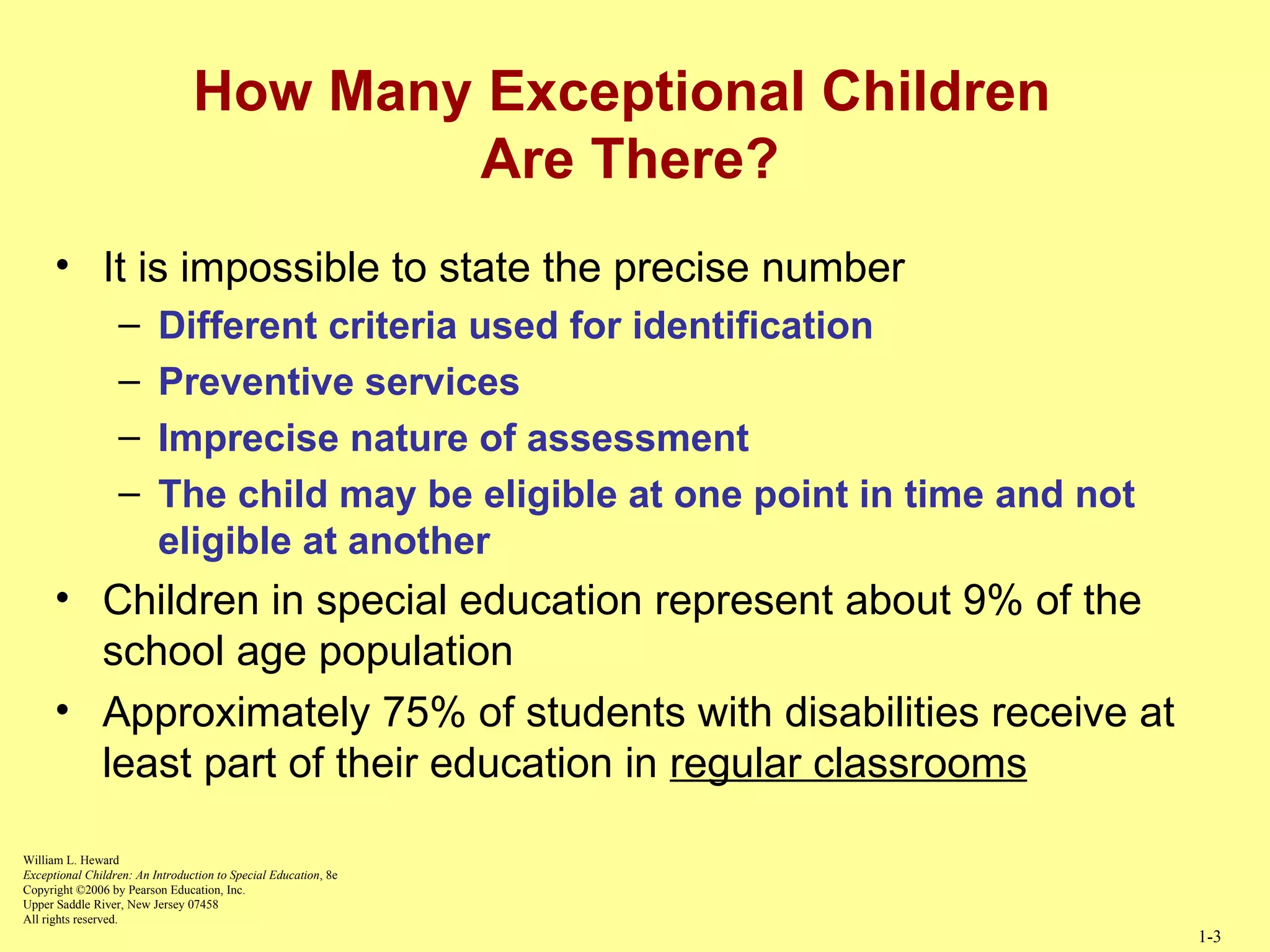 Introduction to Special Education | PPT