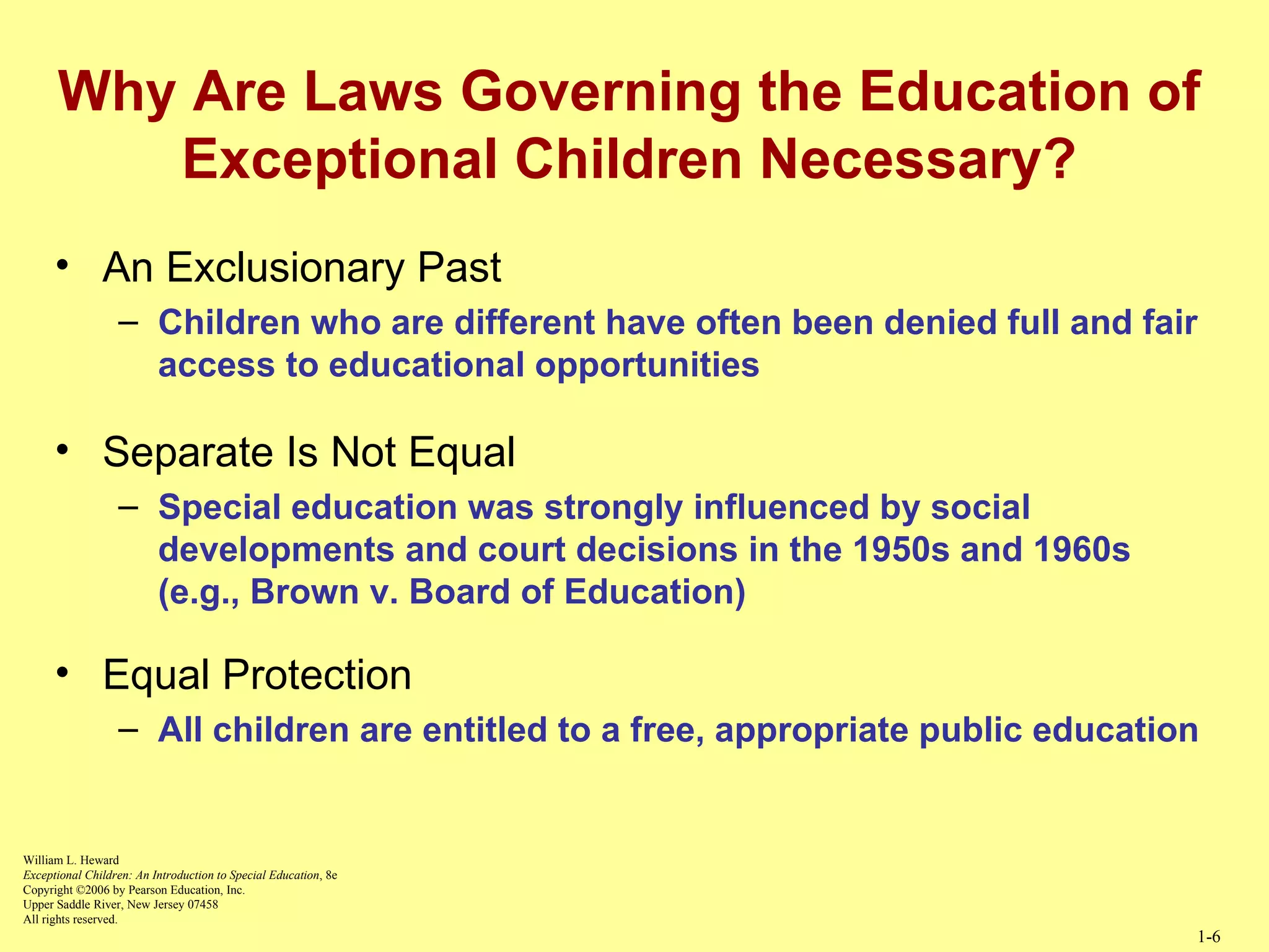 Introduction to Special Education | PPT