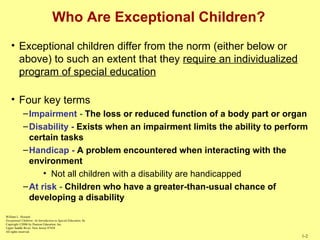 Introduction to Special Education | PPT