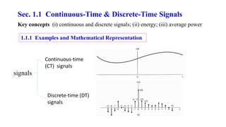 signal and system ch1-1 for students of NCNU EE | PDF