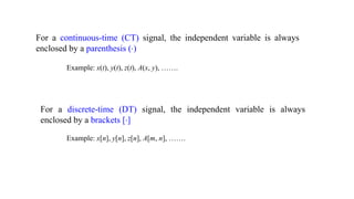 signal and system ch1-1 for students of NCNU EE | PDF
