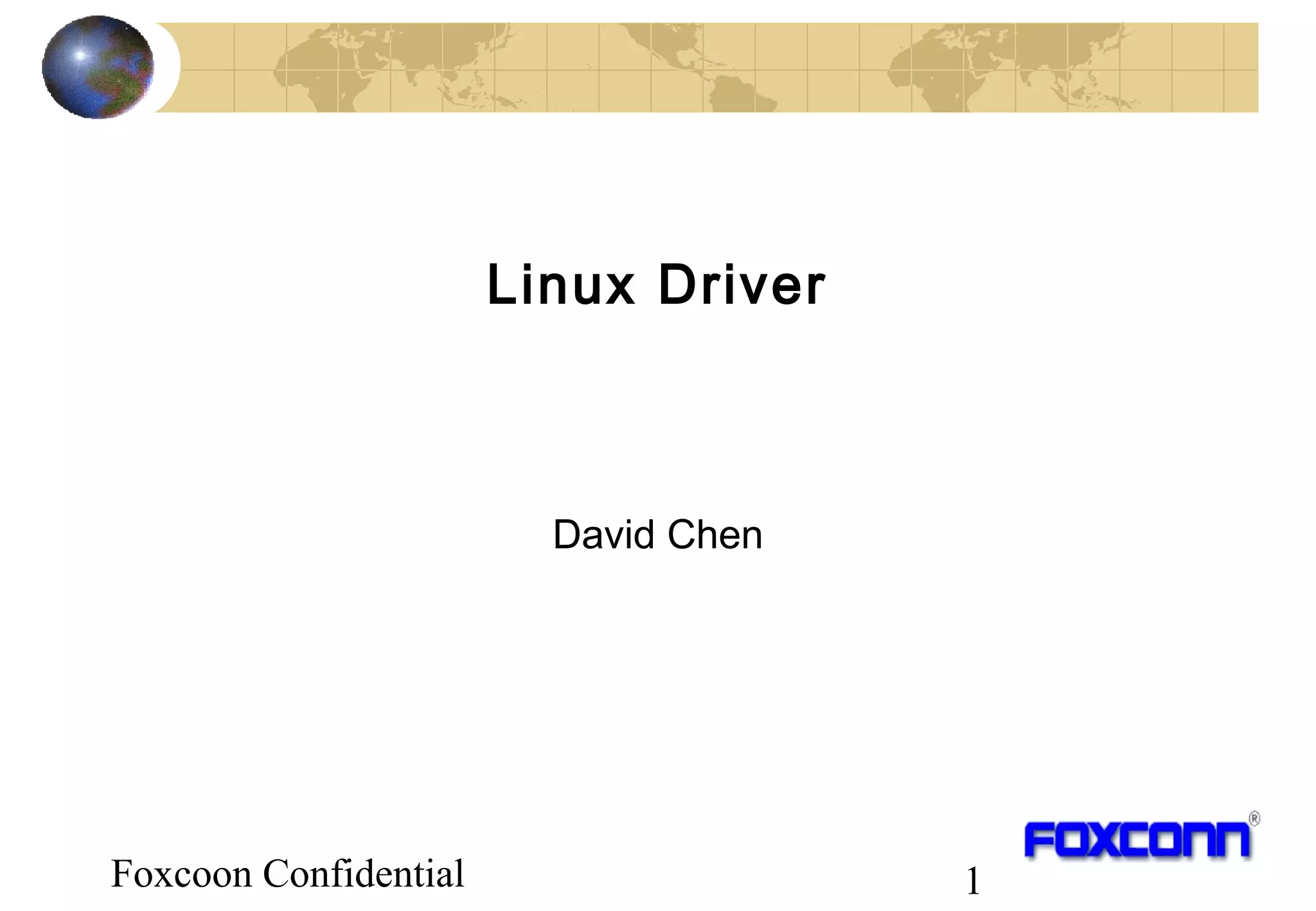 Linux Device Driver Introduction Ppt 2932