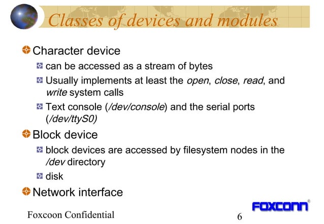 Linux Device Driver Introduction | PPT
