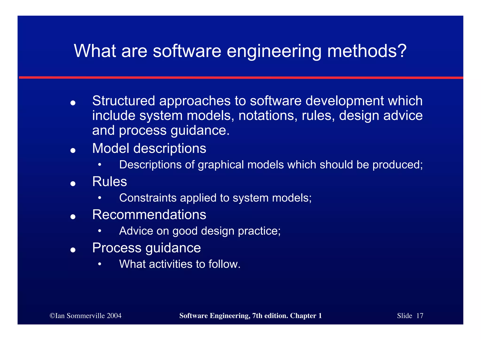 Software Engineering - Ch1 | PDF