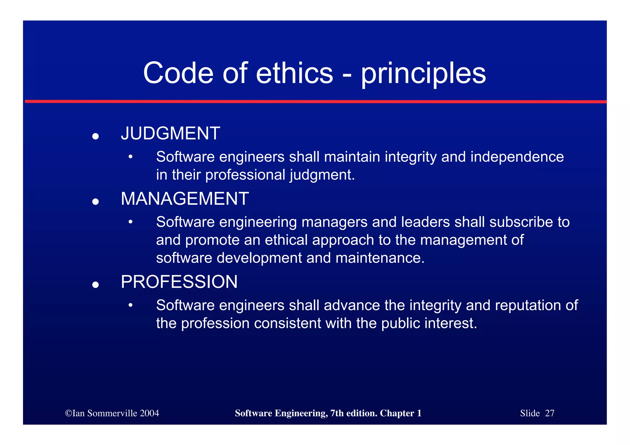 Software Engineering - Ch1 | PDF