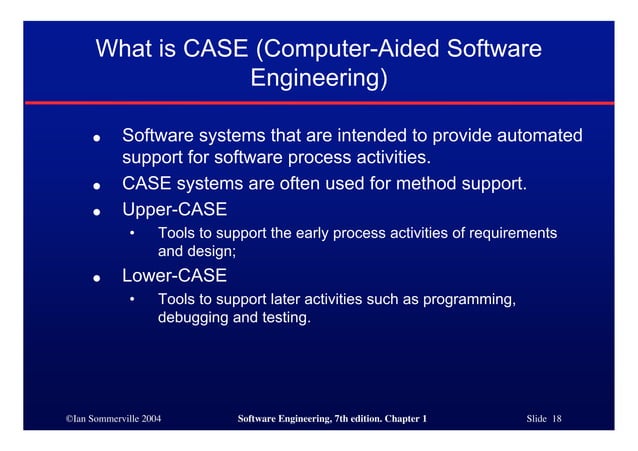Software Engineering - Ch1 | PDF