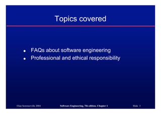 Software Engineering - Ch1 | PDF