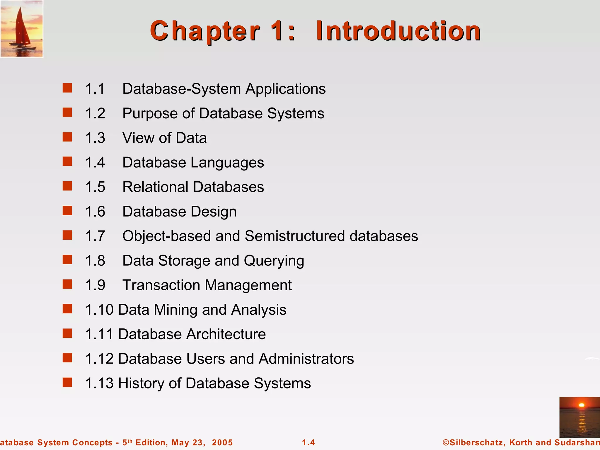 Database Systems Concepts, 5th Ed | PPT