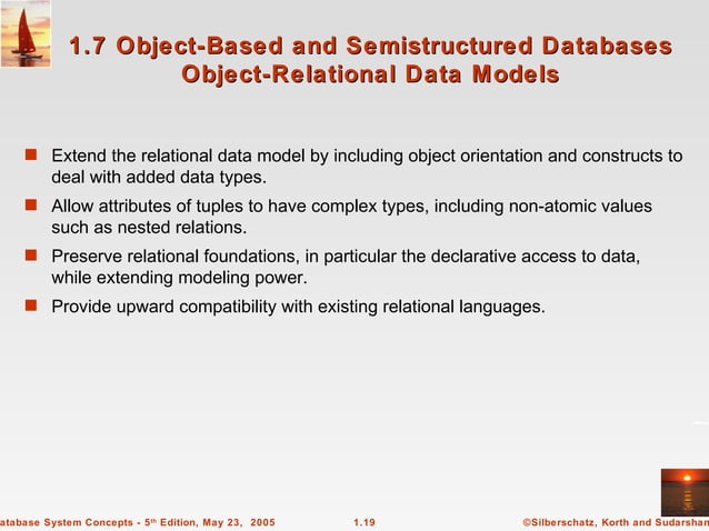Database Systems Concepts, 5th Ed | PPT Database Systems Concepts, 5th Ed | PPT