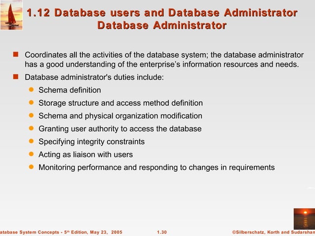 Database Systems Concepts, 5th Ed | PPT Database Systems Concepts, 5th Ed | PPT
