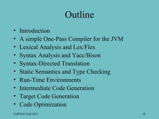 Compiler Construction | PPT