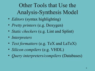 Compiler Construction | PPT