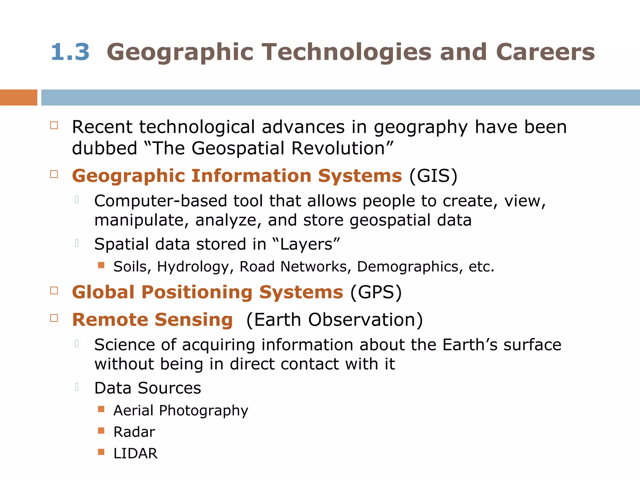 Ch 1 | PPT | Geography | Science