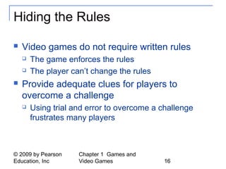 Fundamentals of Game Design - Ch1 | PPT