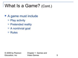Fundamentals of Game Design - Ch1 | PPT