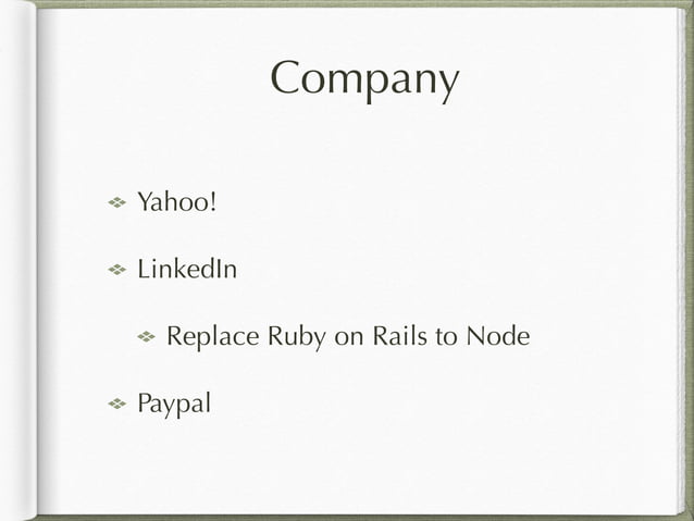 Node Web Development 2nd Edition: Chapter1 About Node | PDF