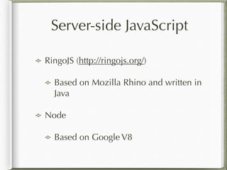 Node Web Development 2nd Edition: Chapter1 About Node | PDF