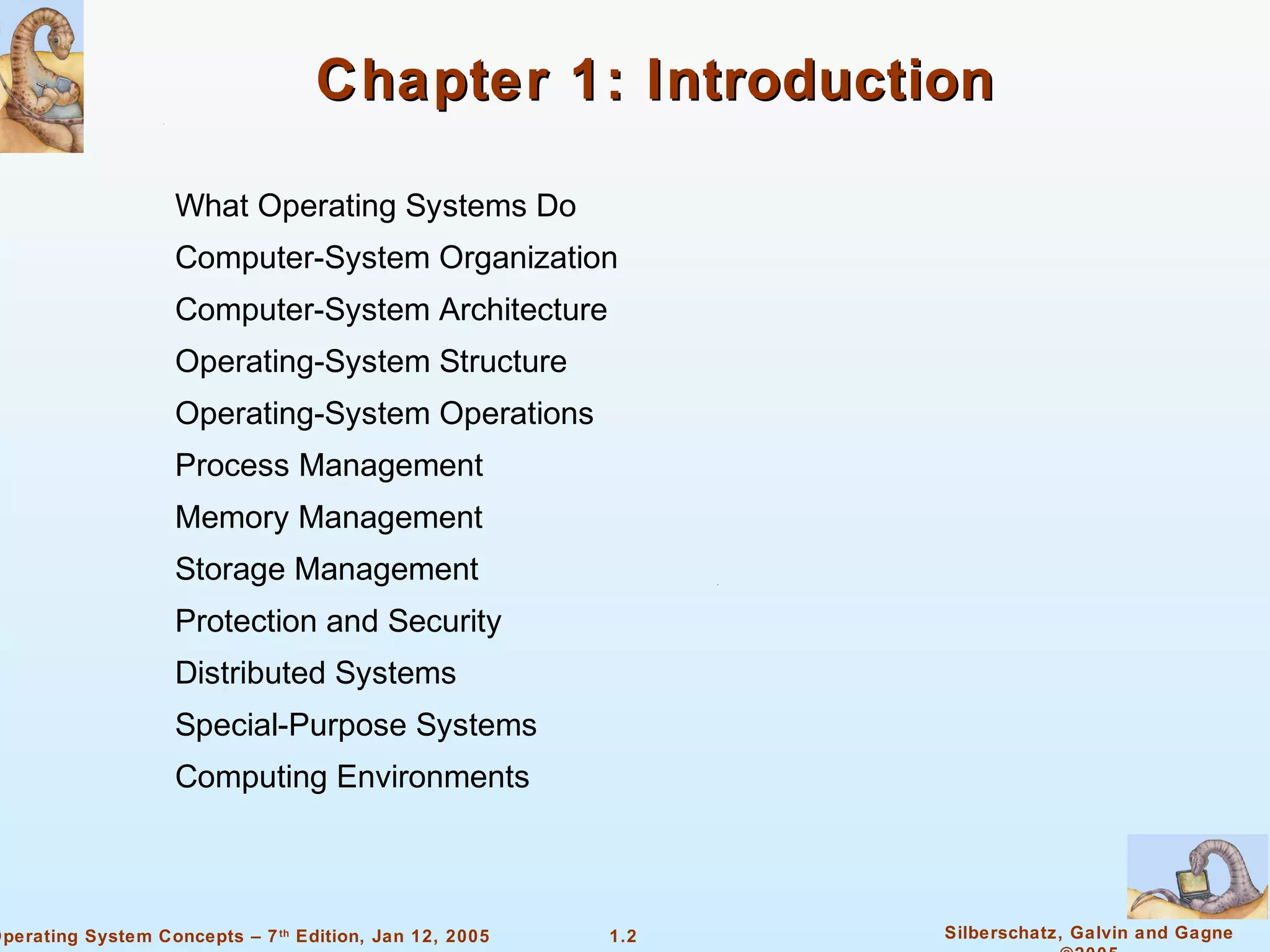 Operating system concepts | PPT