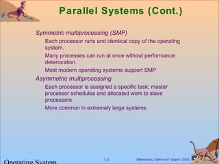 Galvin-operating System(Ch1) | PPT | Operating Systems | Computer Software and Applications