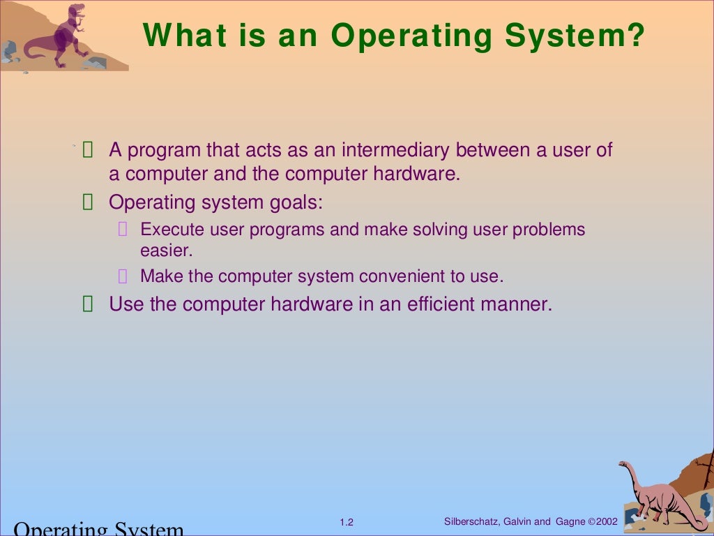 Galvin-operating System(Ch1)